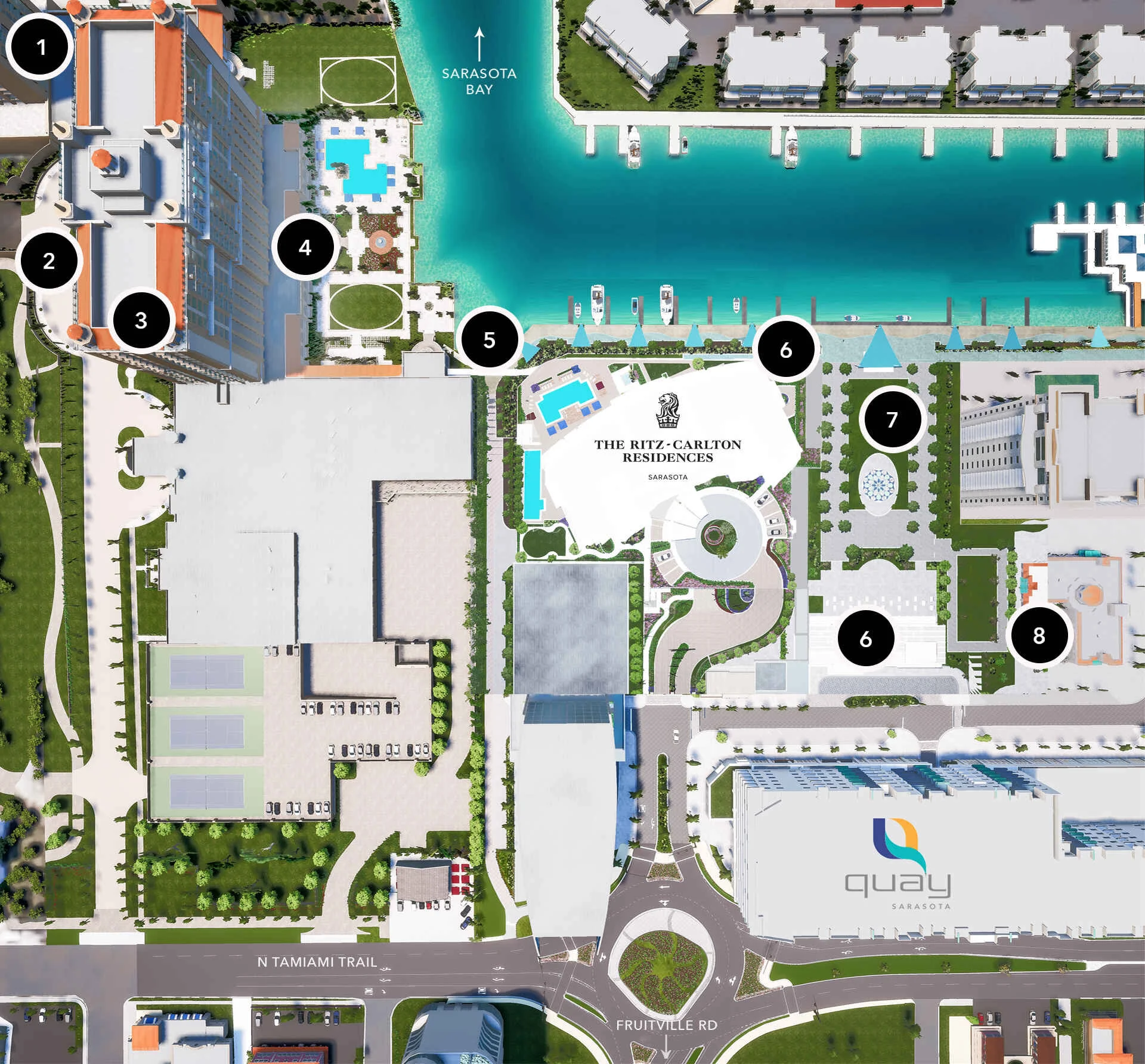 Map Of Ritz Carlton Naples