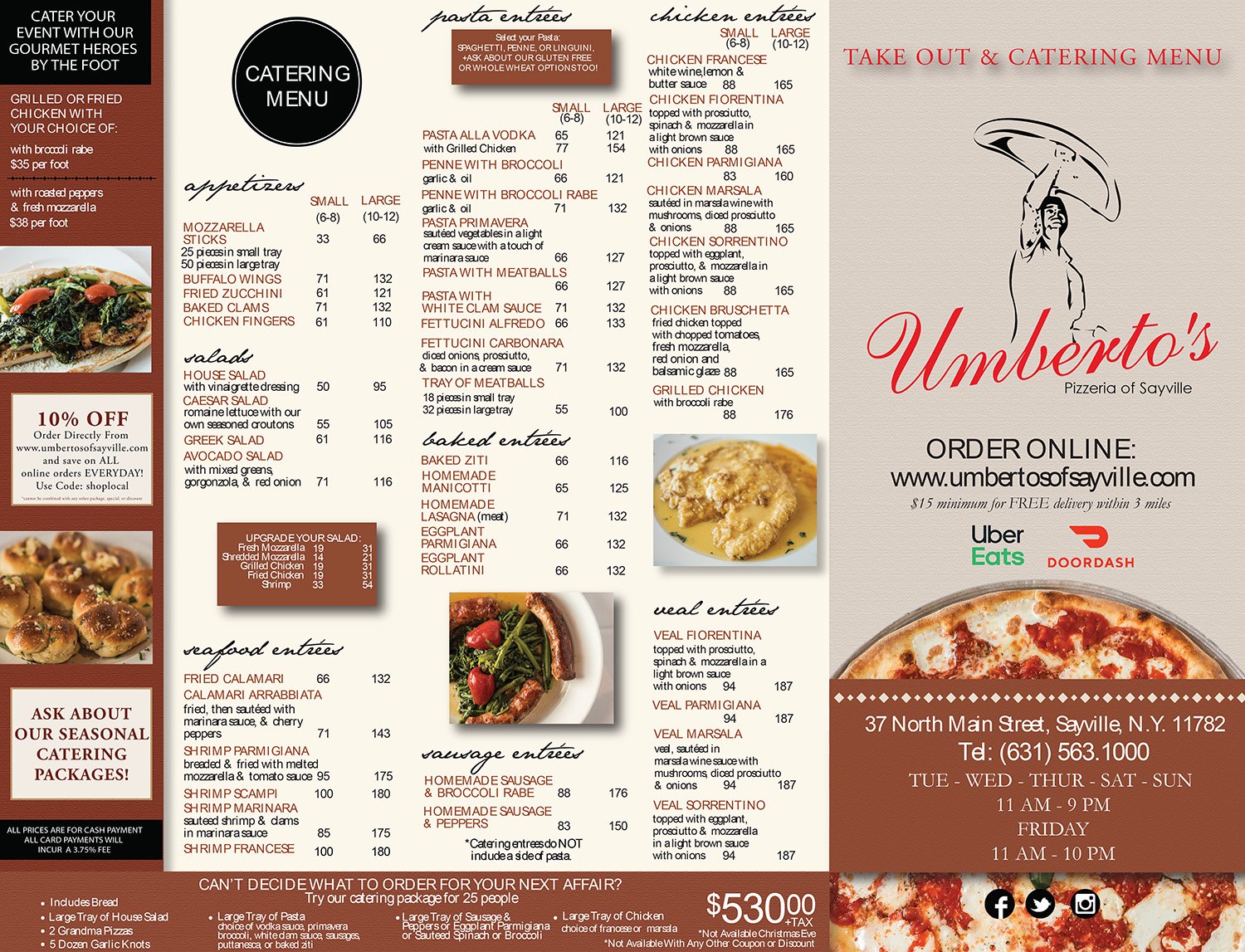 Umberto's Pizza Sayville New York — Umberto's of Sayville