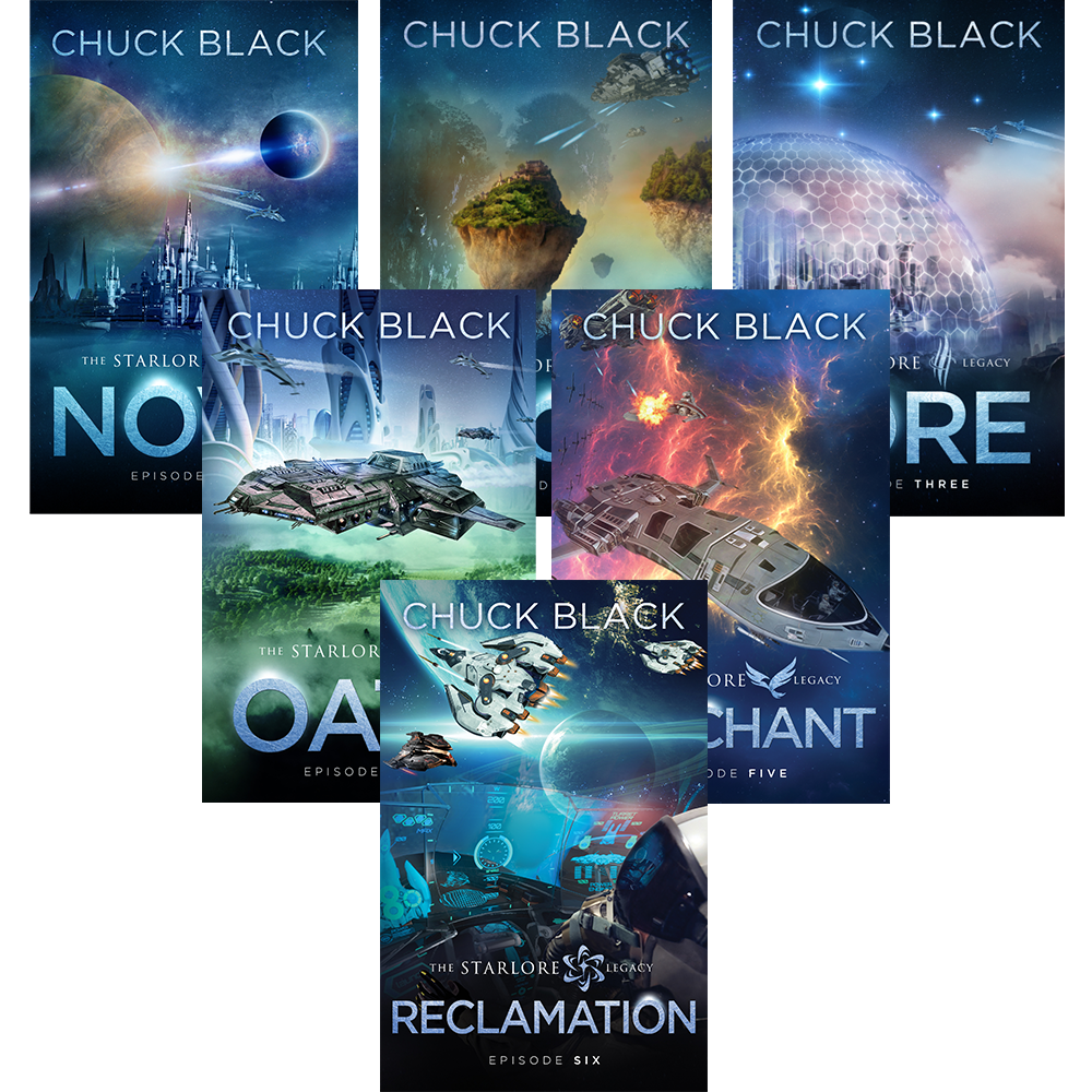 Starlore Legacy 6 Book Set — Chuck Black