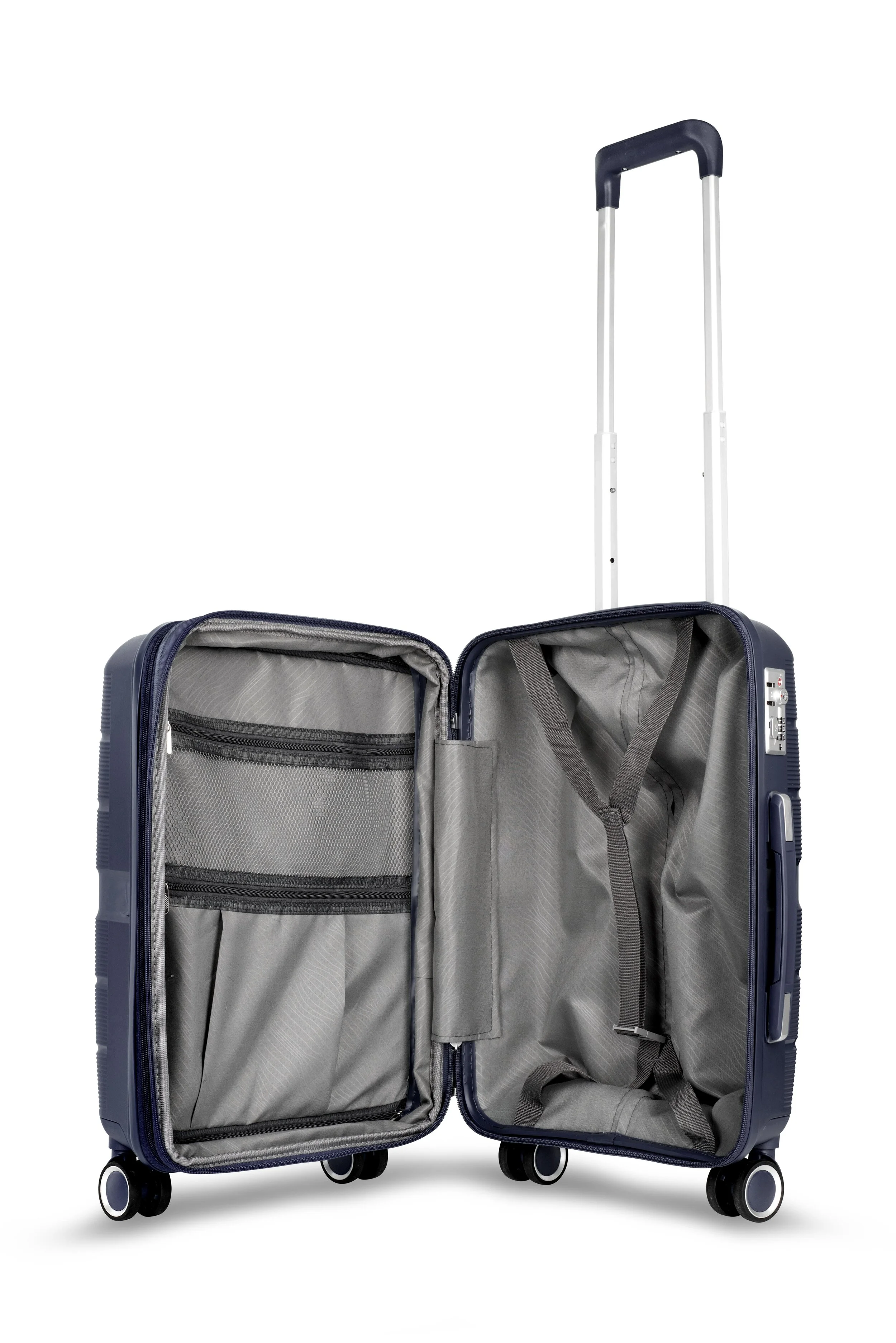 Ultima Ivory White Cabin Suitcase | Robusto Luggage & Suitcases