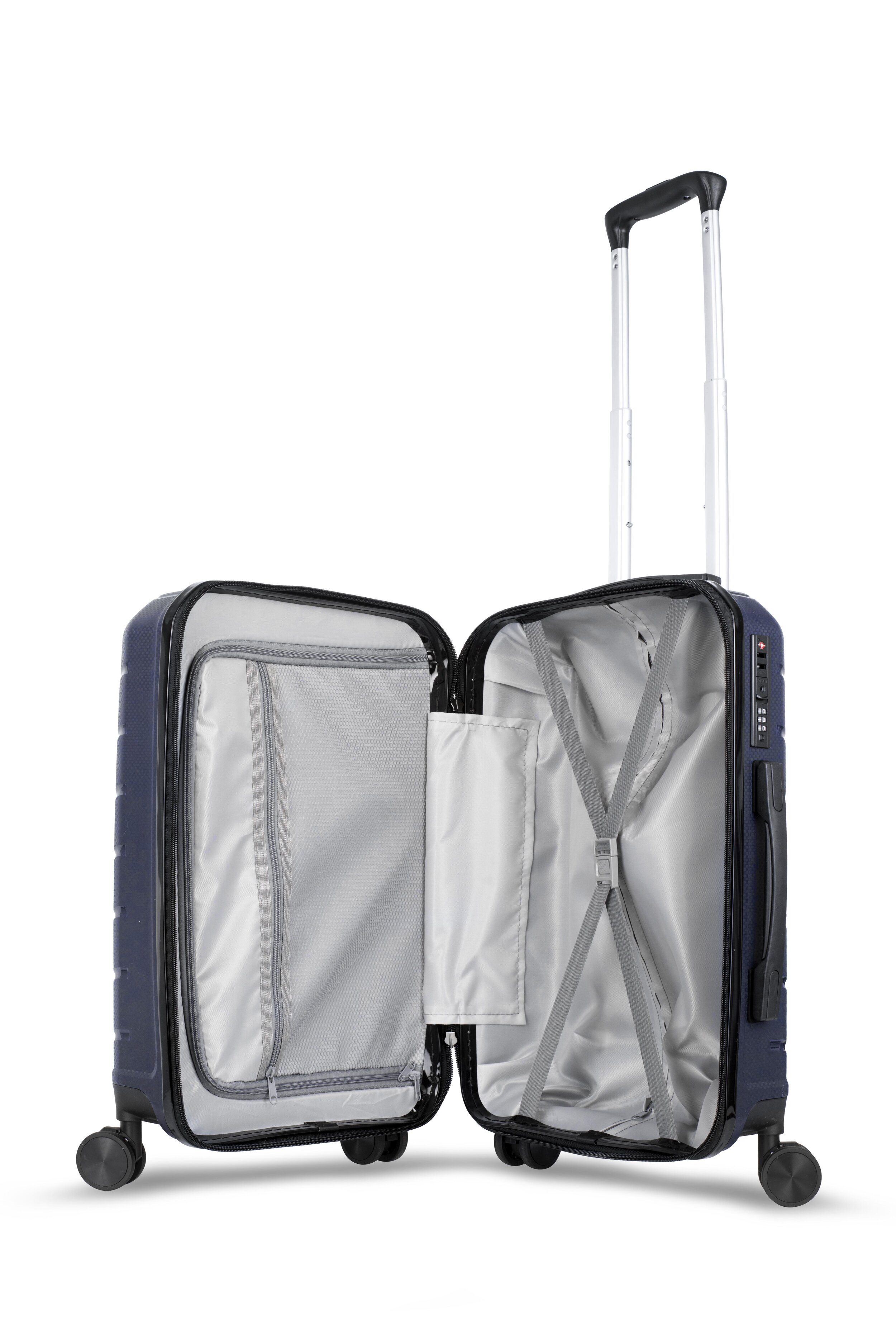 Ultima Ivory White Cabin Suitcase | Robusto Luggage & Suitcases