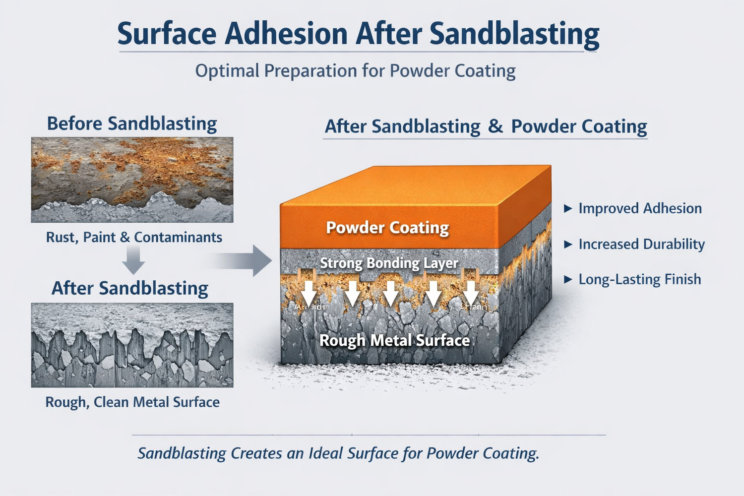 SANDBLASTING | Get Flawless Metal Finishes Today - Australian Metal ...