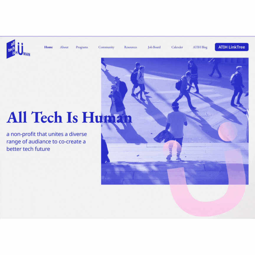 All Tech is Human - UI Exploration — Yuhan Xie