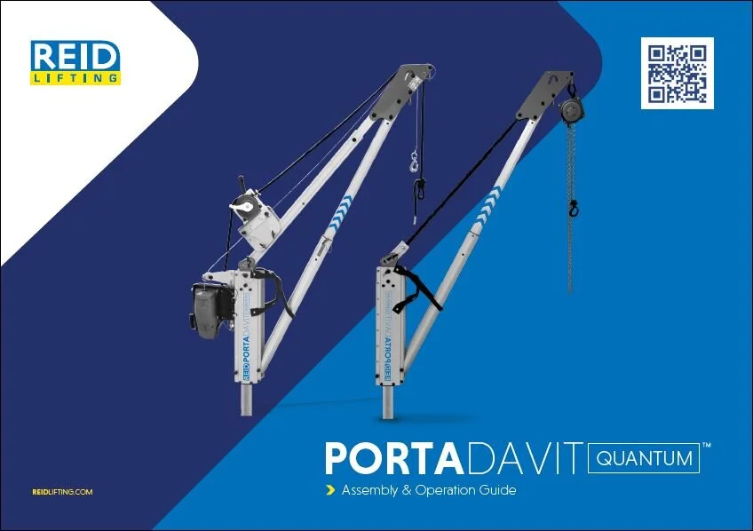 Assembly and Operations manuals for REID aluminium Davits & Gantries ...