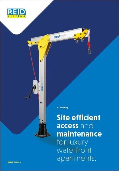 Case studies for A-frame Mobile Gantry & Davit Jib systems — REID Lifting