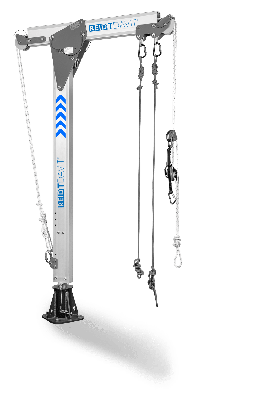 What is the best T Davit to use on an accompanied rescue? — REID Lifting