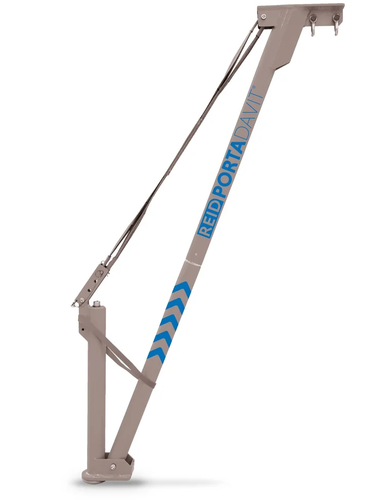 PORTA DAVIT - Goods and Personnel Lifting aluminium davit — REID Lifting