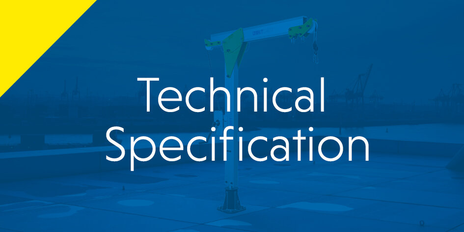 T Davit - lightweight, portable aluminium Jib Crane/davit — REID Lifting