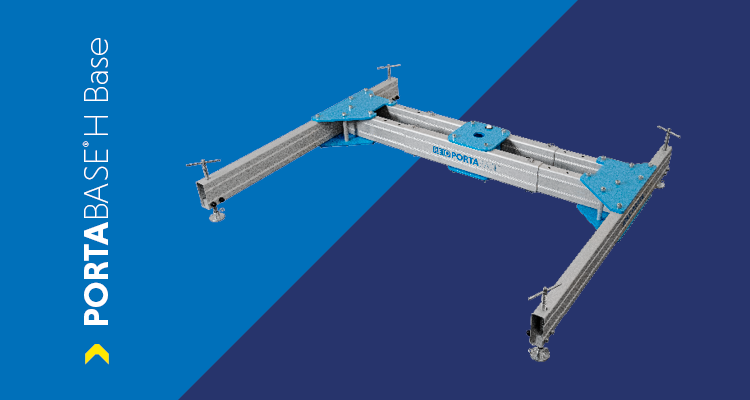 Range of lightweight, aluminium portable bases ideal for use with our ...