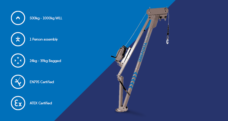 Range of lightweight, aluminium davit lifting and safety systems — REID ...