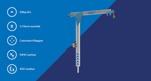 Range of lightweight, aluminium davit lifting and safety systems — REID ...
