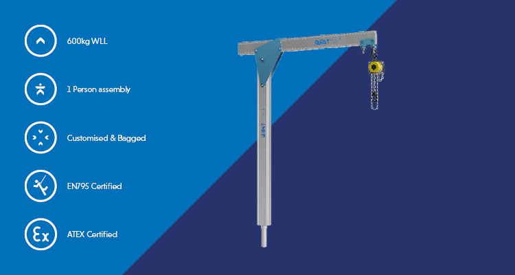 Range of lightweight, aluminium davit lifting and safety systems — REID ...