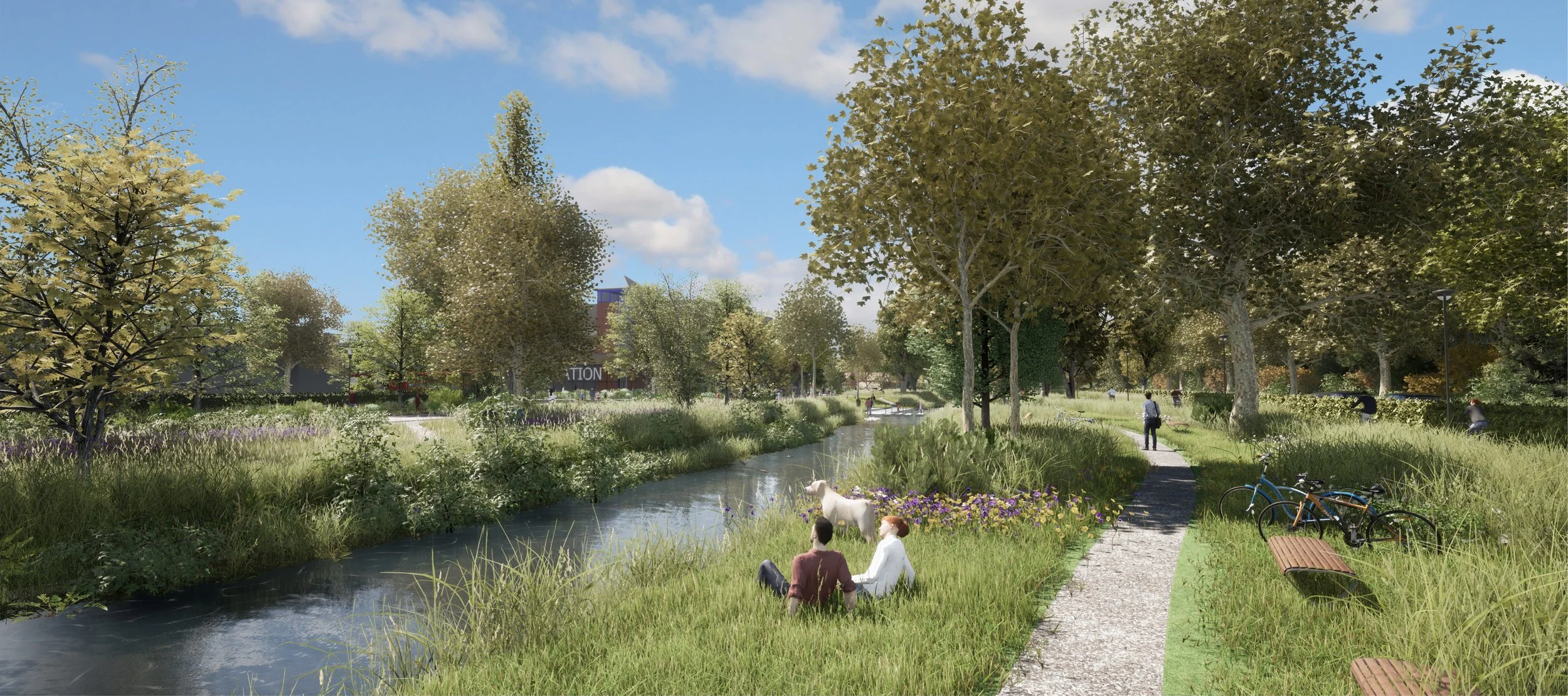 Western Avenue redevelopment — ANDOVER TOWN CENTRE