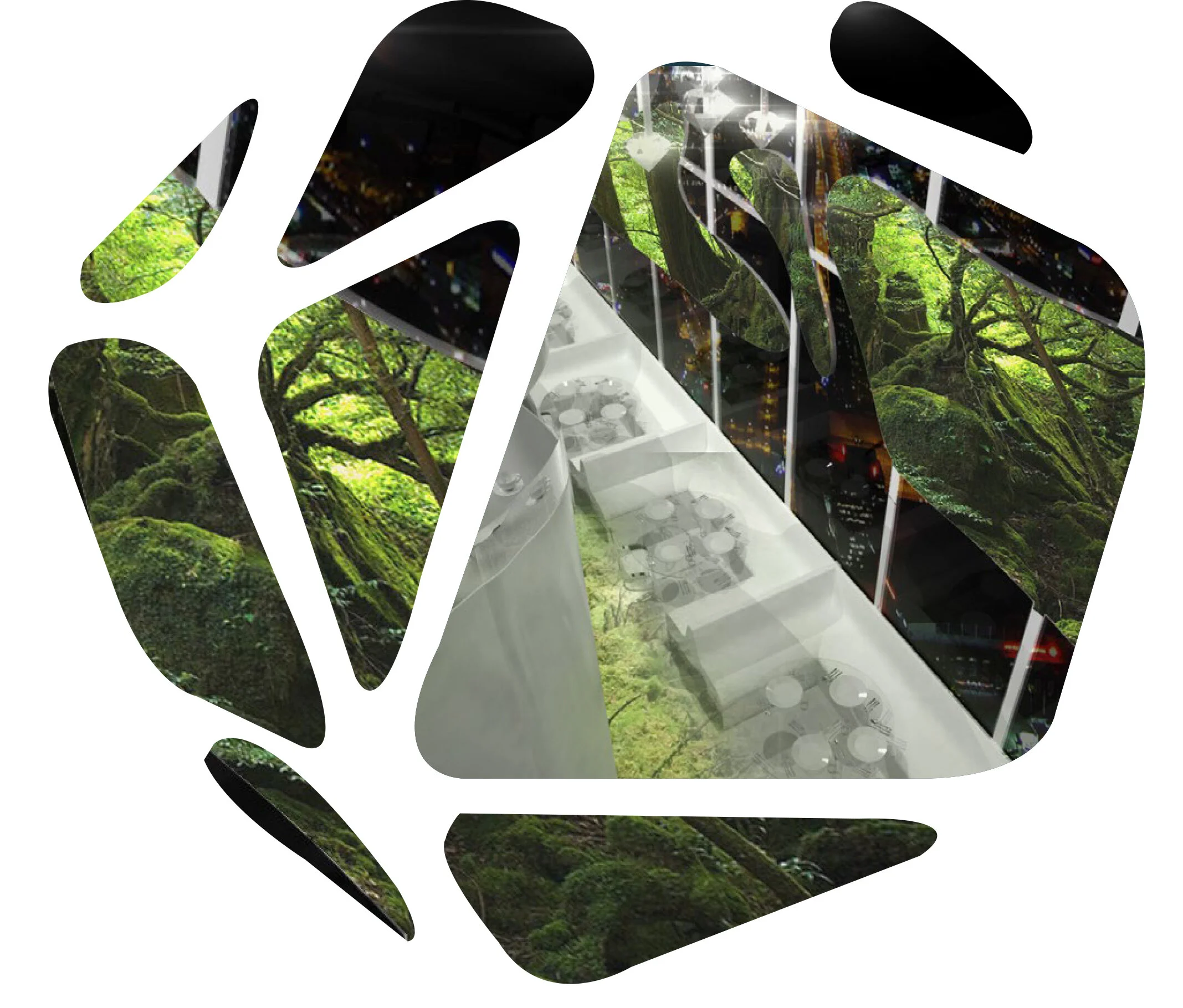 restaurant, private club, UAE, THINK NATURE, interior, fine dinning ...