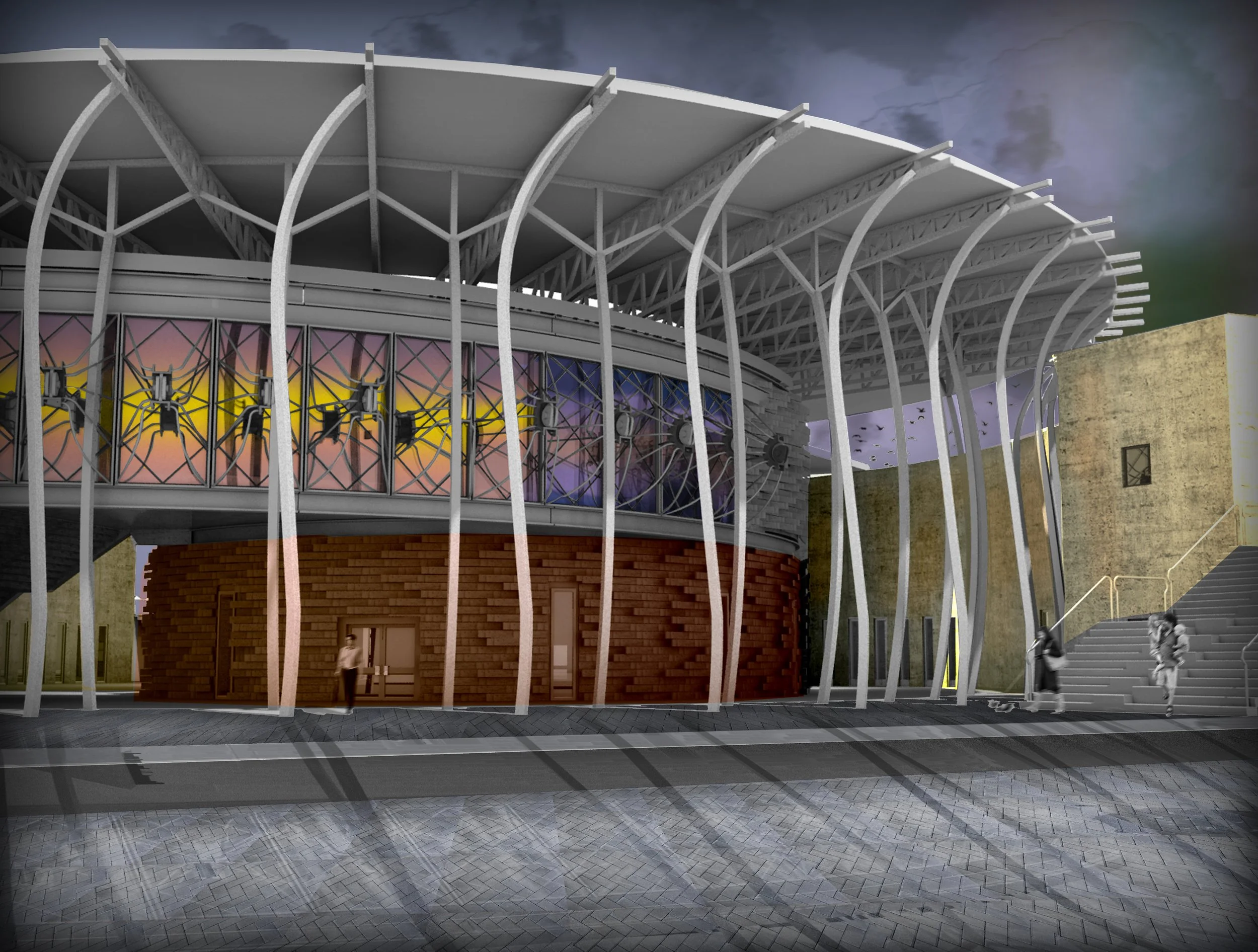 dance, auditorium, theater, school, community space, garden, studio ...