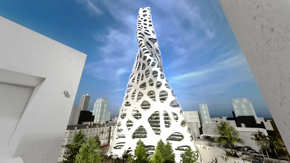 Multigenerational residential development, mixed use scheme, garden ...