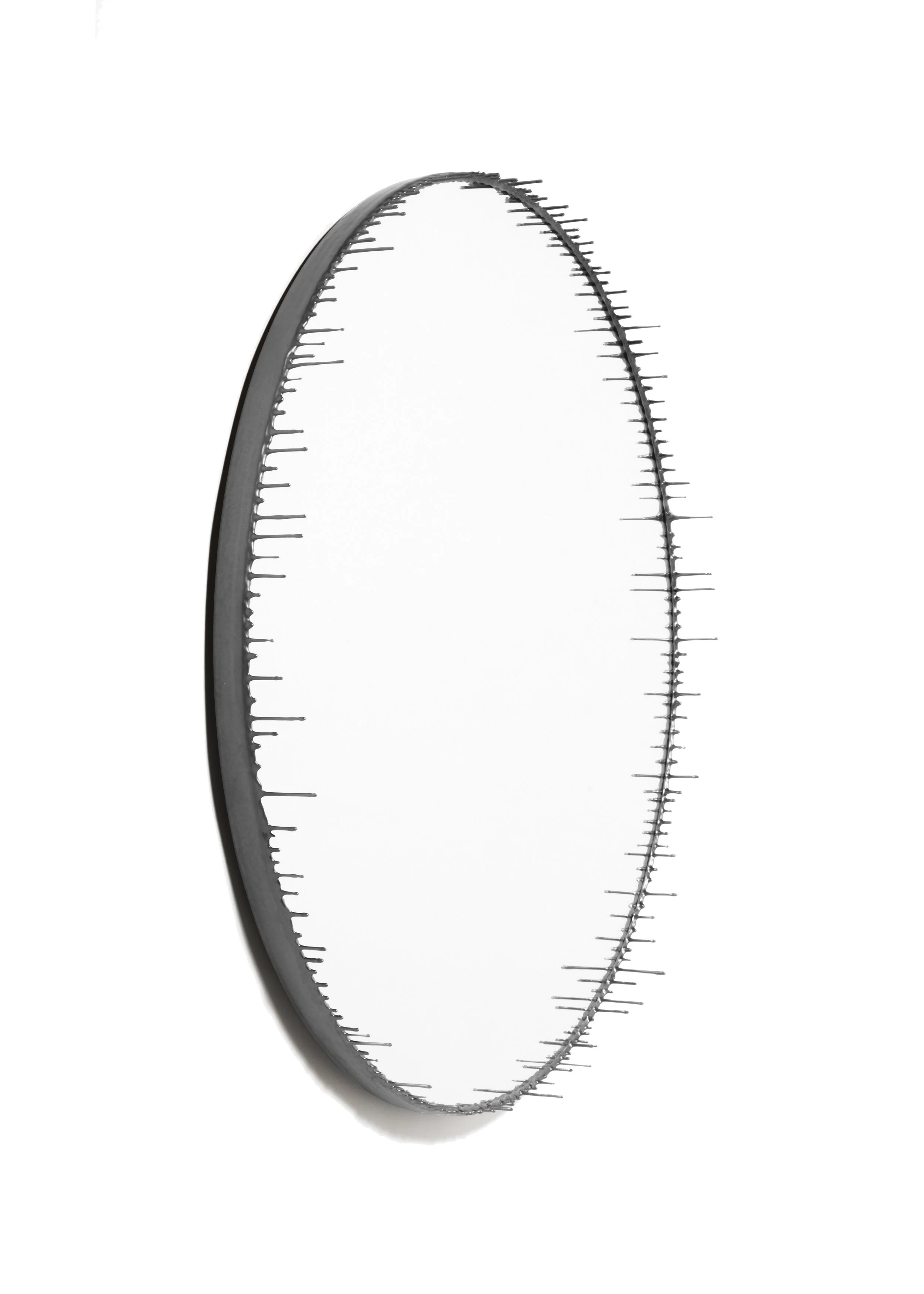 Graphite Drip Mirror — ELYSE GRAHAM