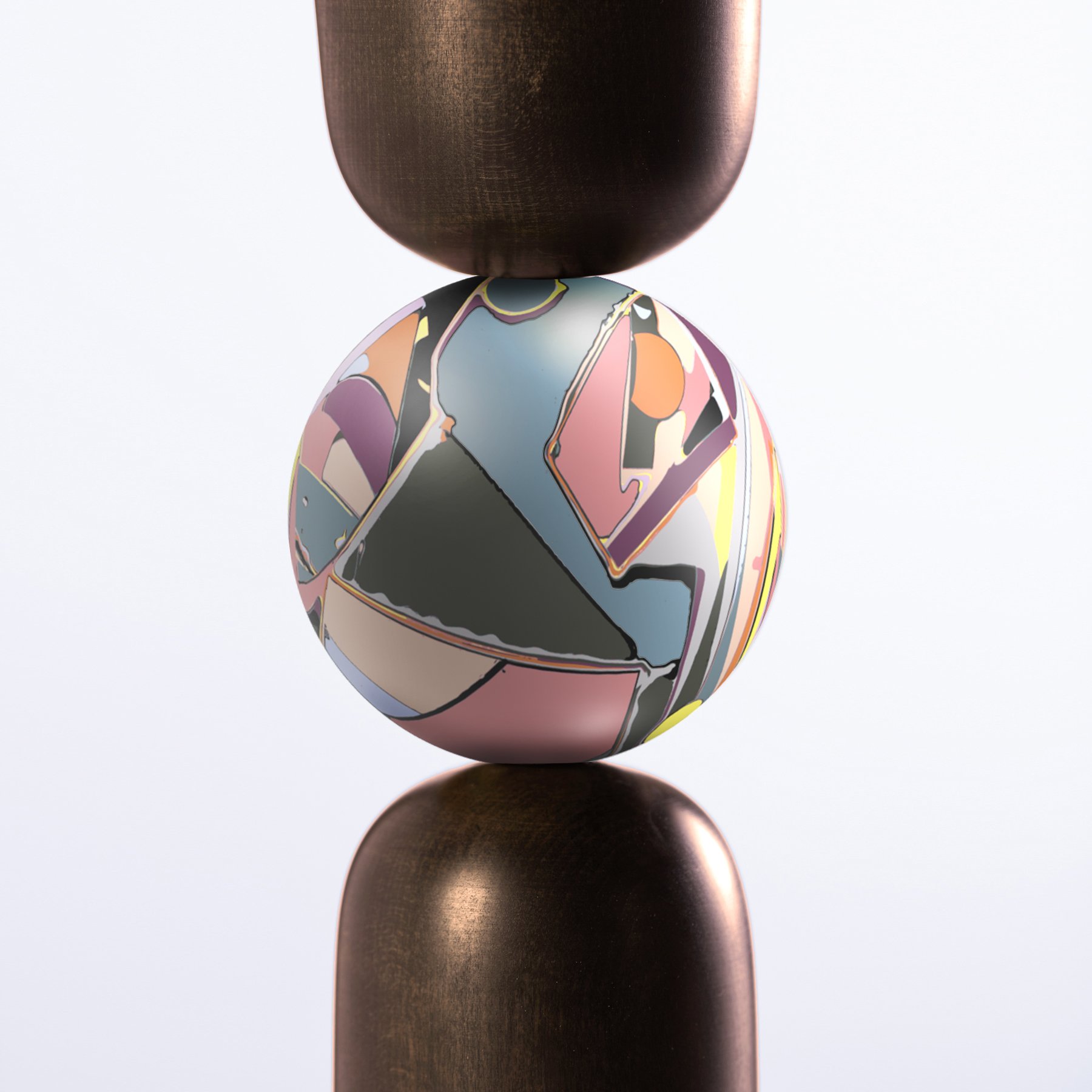 Parallax Side Table — ELYSE GRAHAM