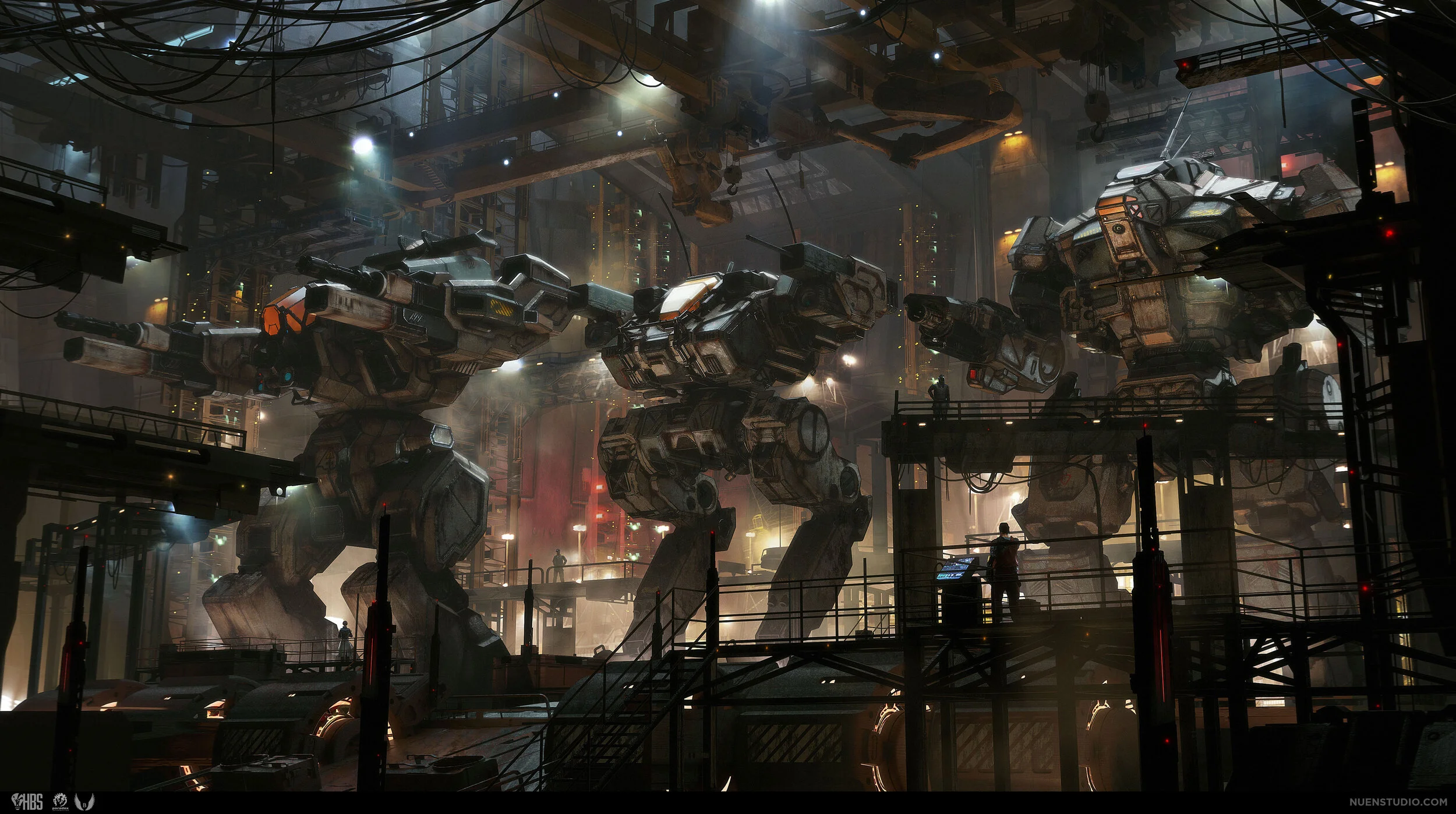 BATTLETECH trailer concept art — Nuen Studio - Concept Art & Design