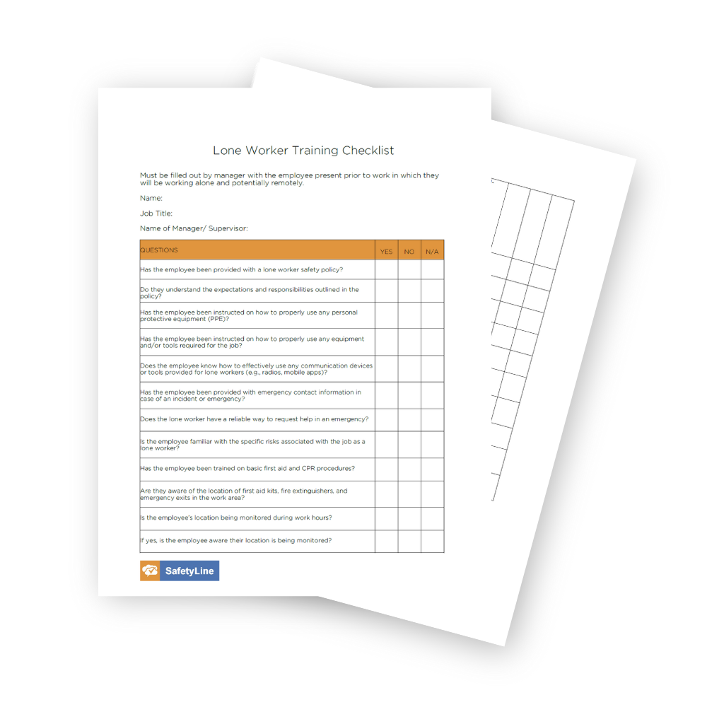 Lone Worker Training Checklist for Managers