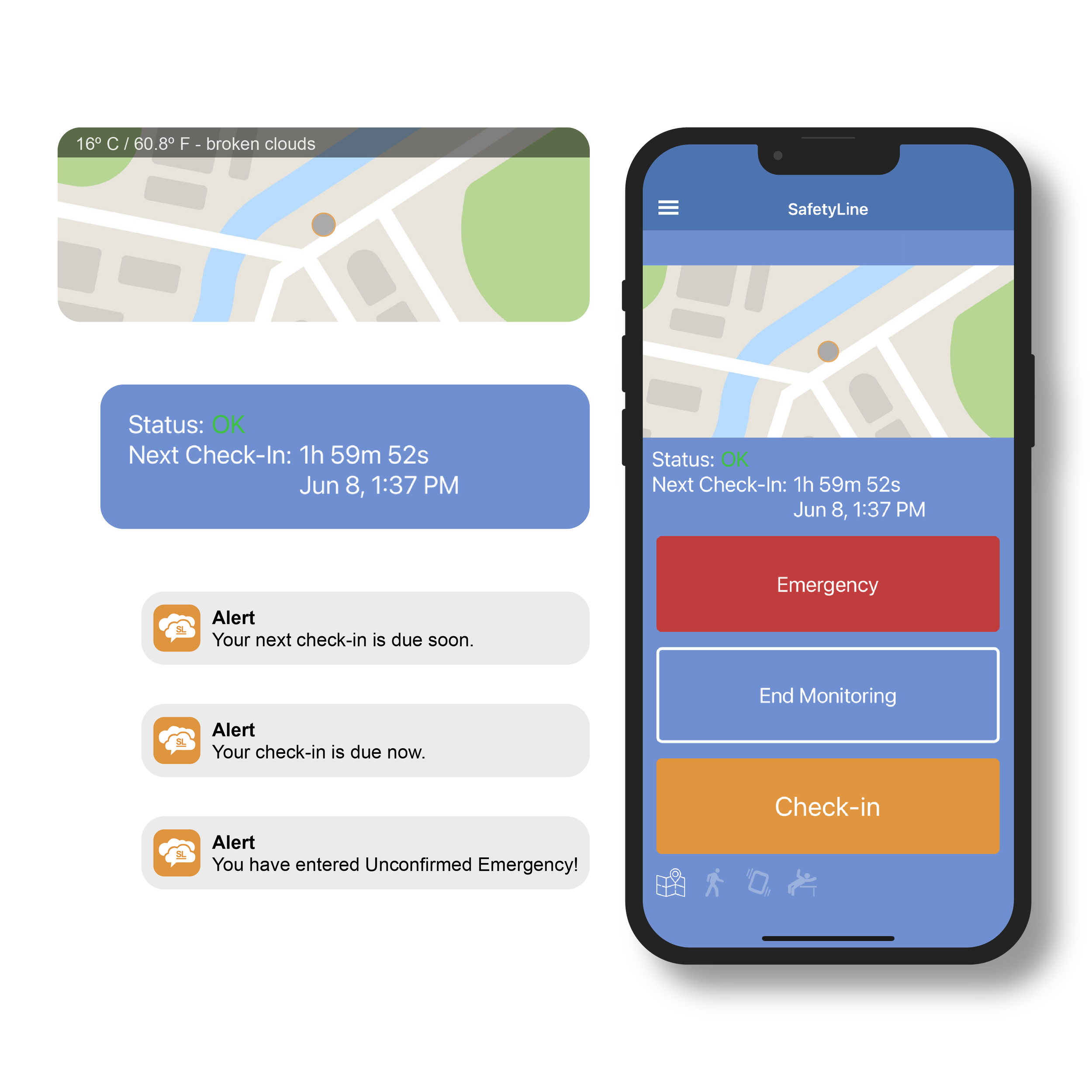 Lone Worker Safety Solution App For Smartphones Safetyline
