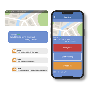 Lone Worker Safety Solution App for Smartphones - Safetyline
