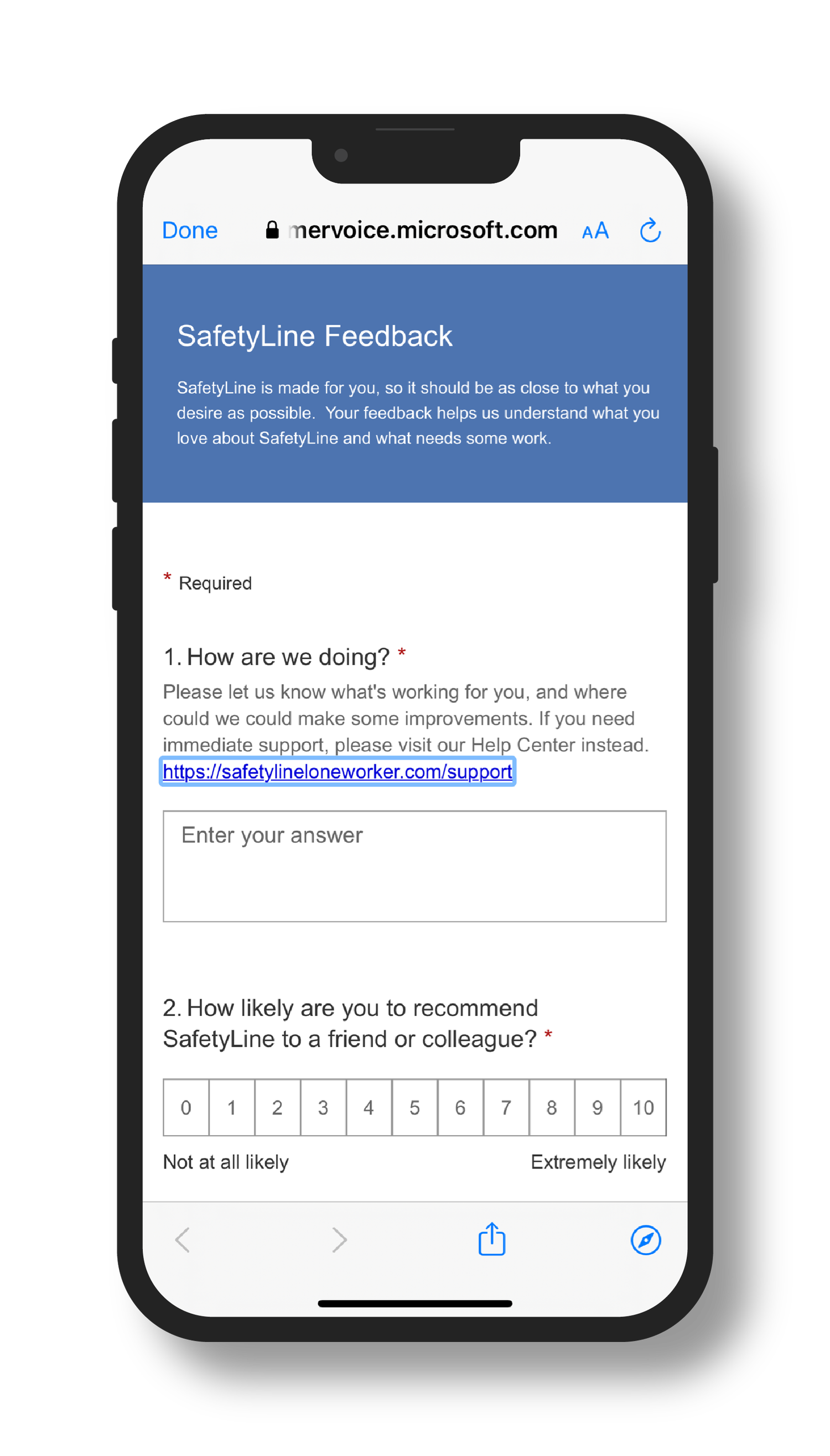 In-app Feedback and More: SafetyLine Upgrades Menu Options