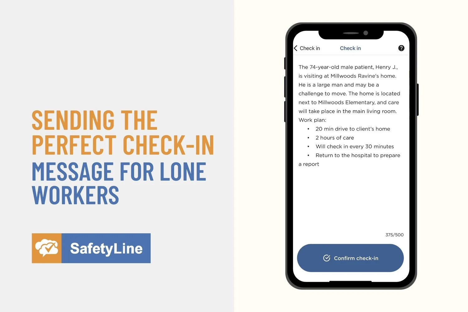 Sending the Perfect Check-In Message for Lone Workers