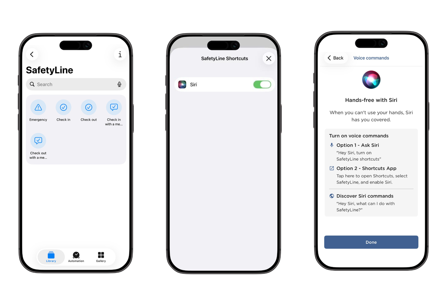 Faster Check-Ins with SafetyLine: Using Apple's Shortcuts and Siri ...
