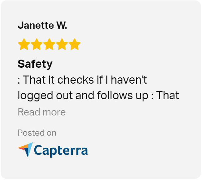 Take a tour of SafetyLine Lone Worker