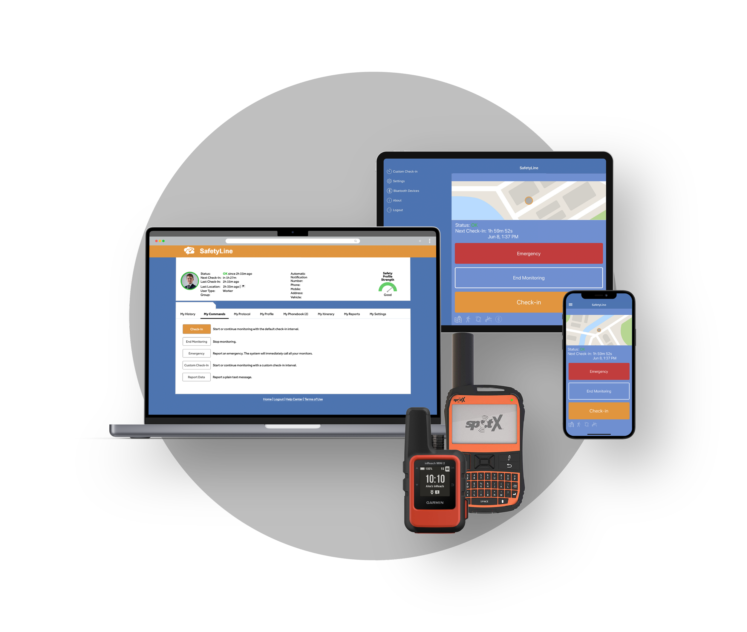 Take a tour of SafetyLine Lone Worker