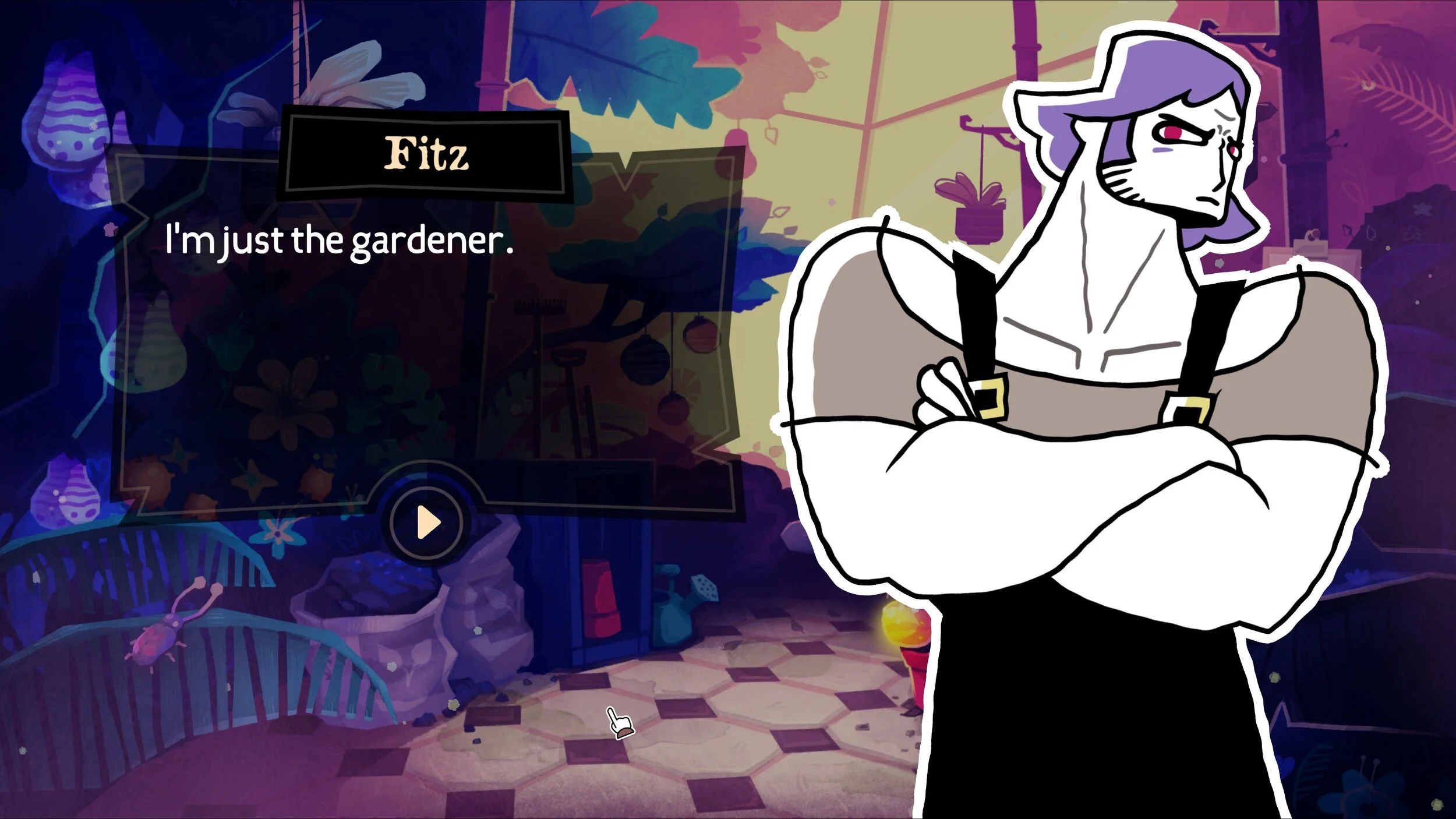 Tangle Tower - a detective adventure game