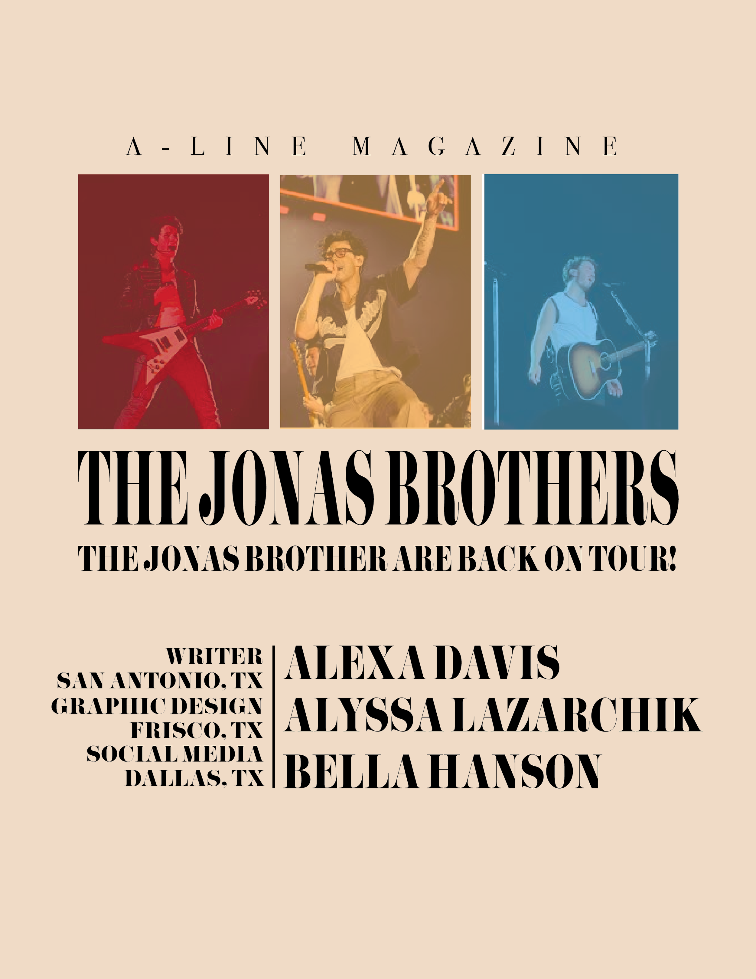 Hello Nostalgia, the Jonas Brothers are back — A-Line Magazine