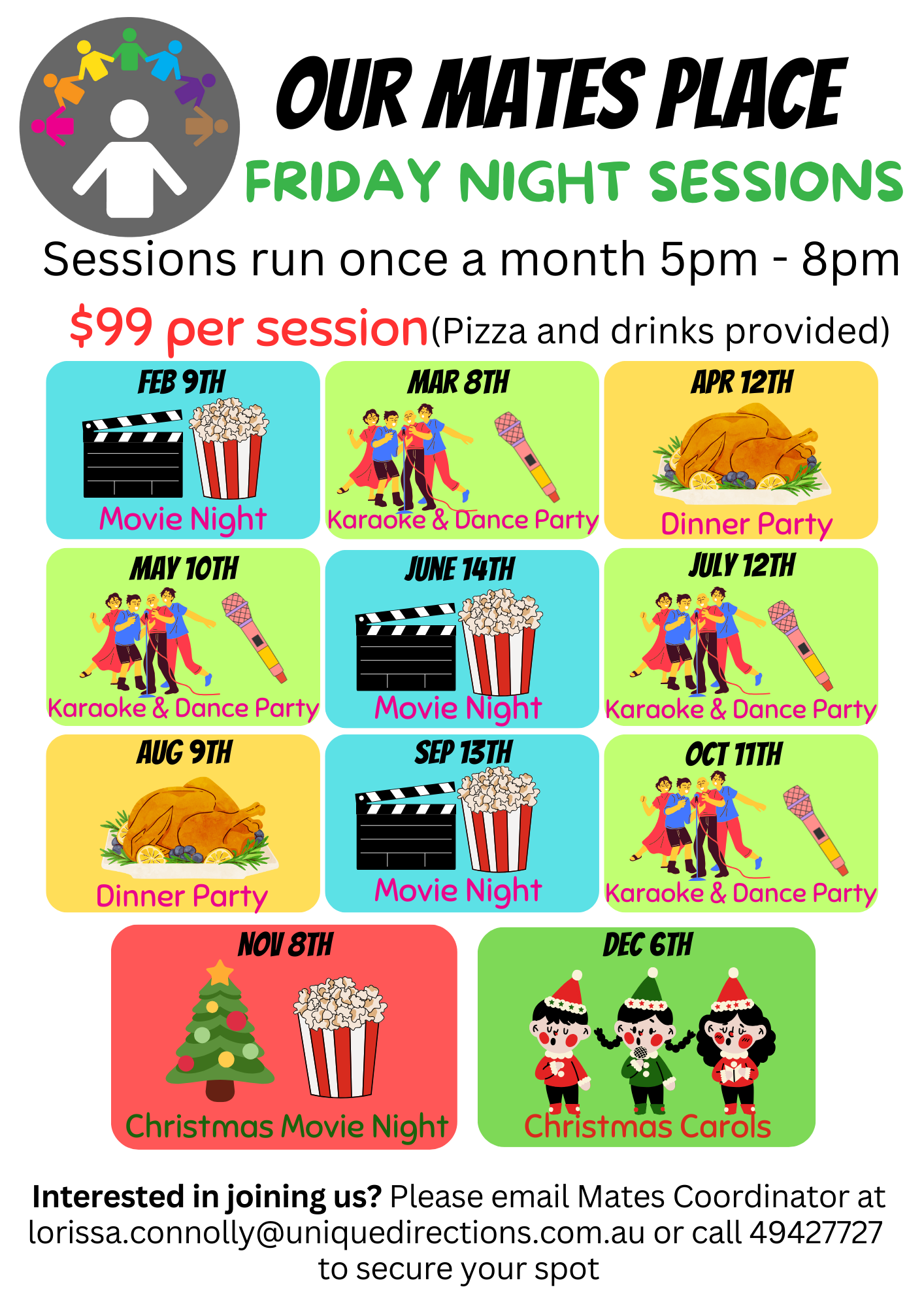 Friday Night Sessions — Unique Directions