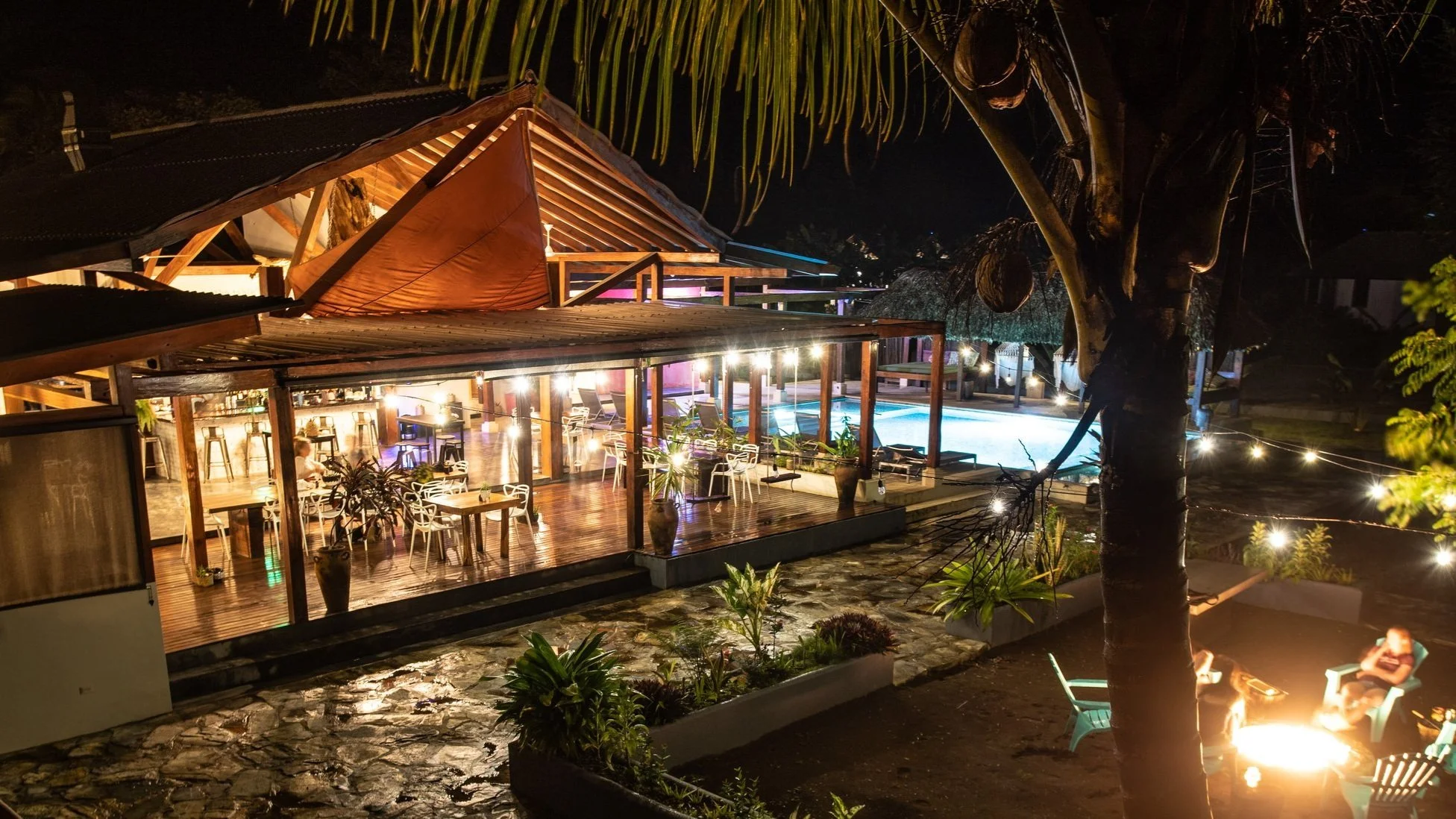 Beachfront Restaurant - Santa Catalina, Panama — Catalina's Hideaway