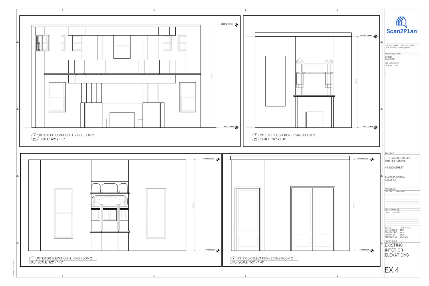 LoD 200 — Scan2Plan®