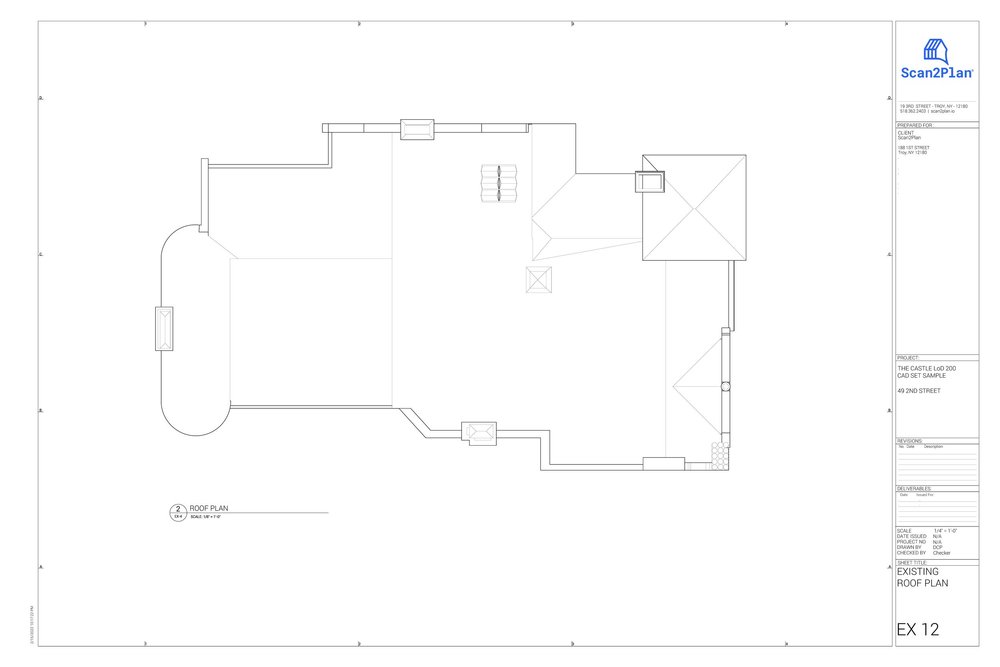 LoD 200 — Scan2Plan®