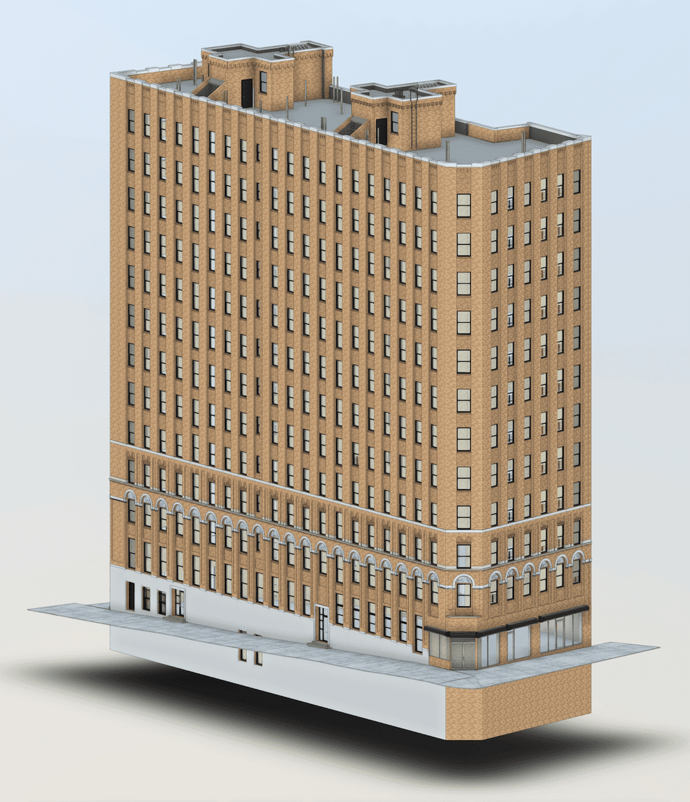 Facades in a NY Minute — Scan2Plan®