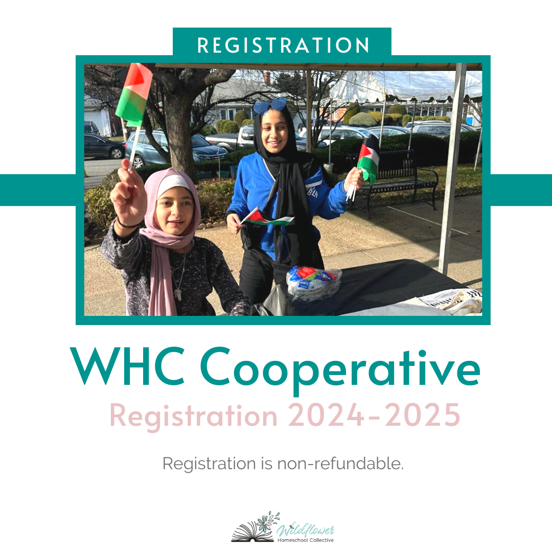 Co-Op Registration — Wildflower Homeschool Collective