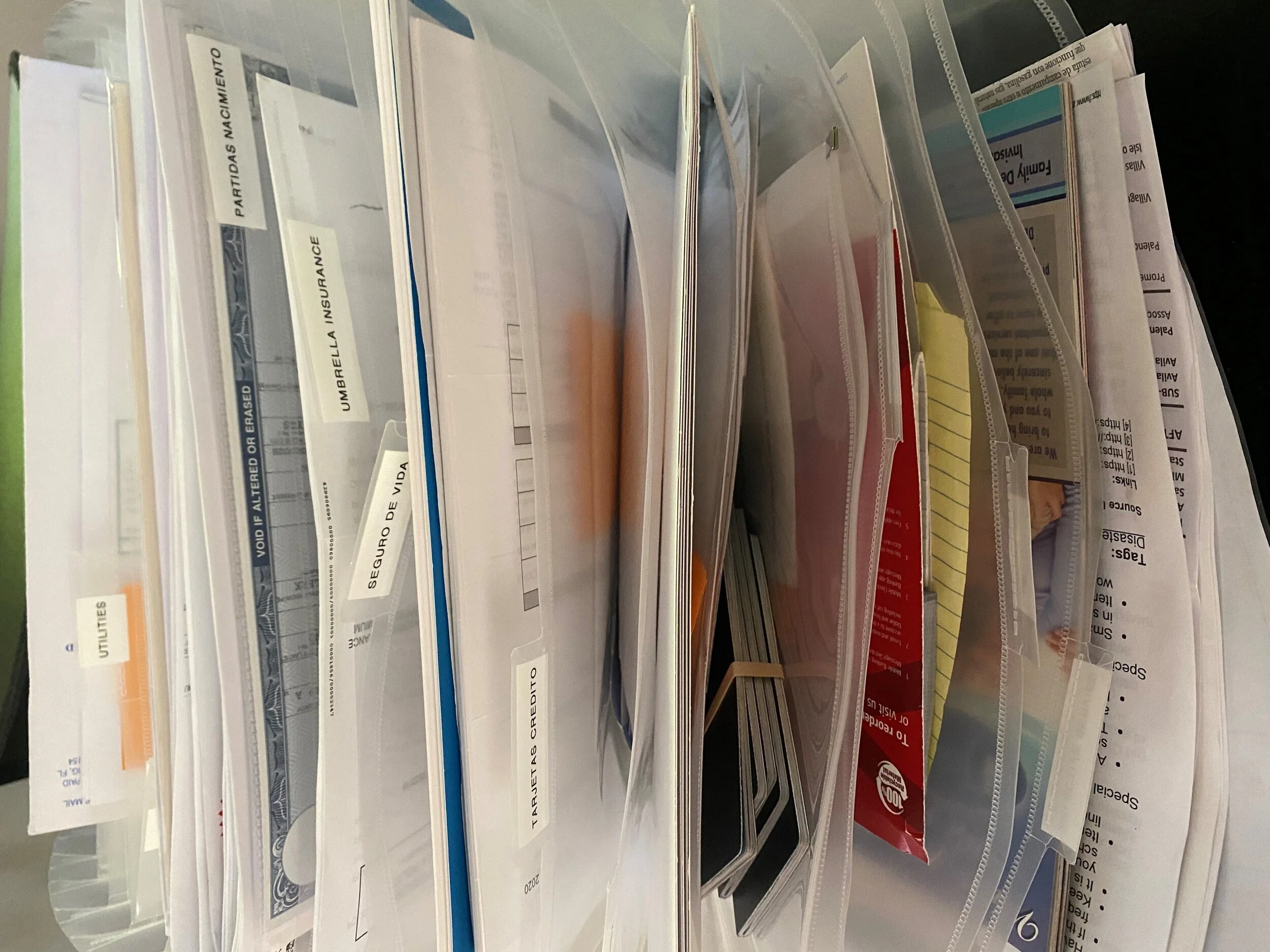 How to organize your most important documents at home in case of an ...