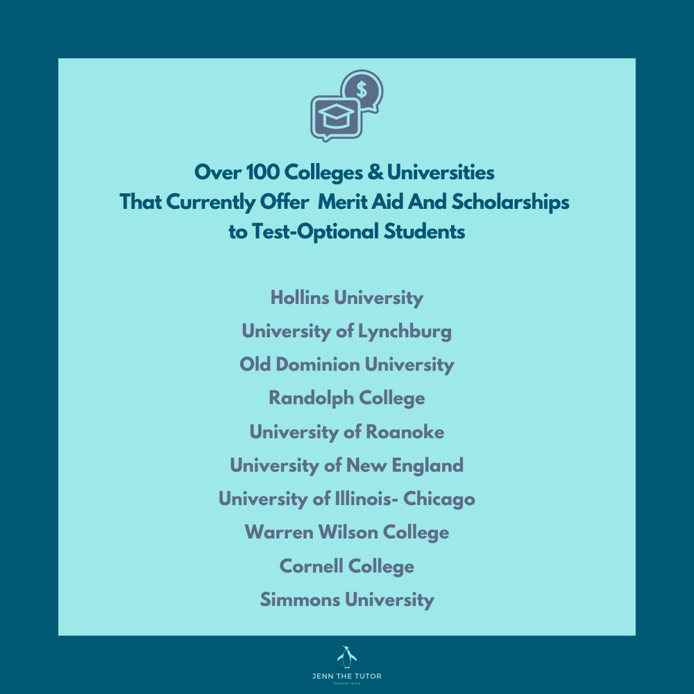 Statement on Test-Optional — Jenn the Tutor
