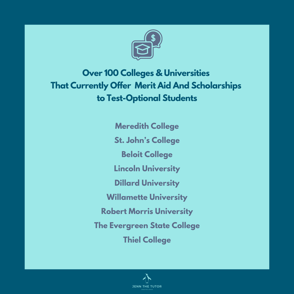Statement on Test-Optional — Jenn the Tutor