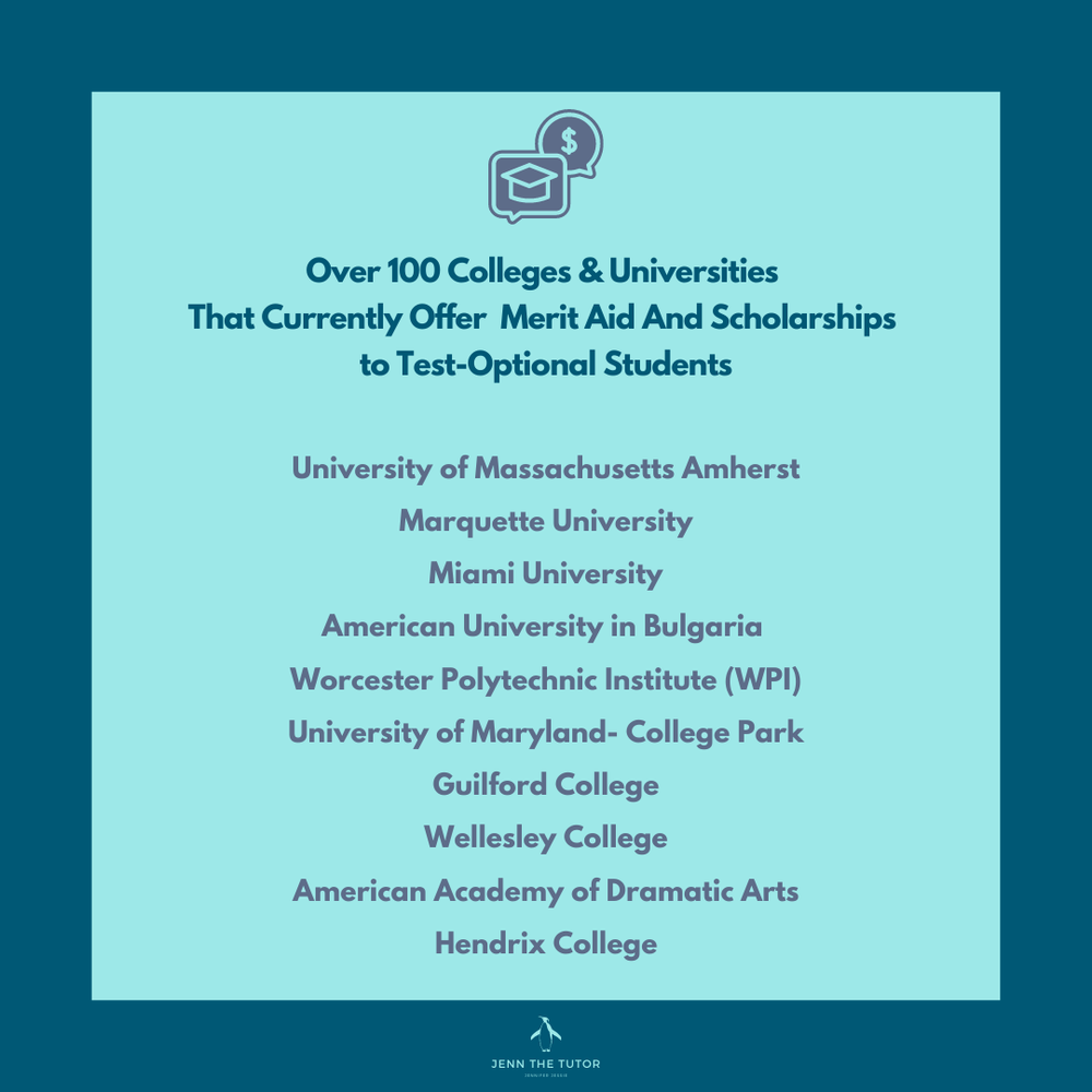 Statement on Test-Optional — Jenn the Tutor