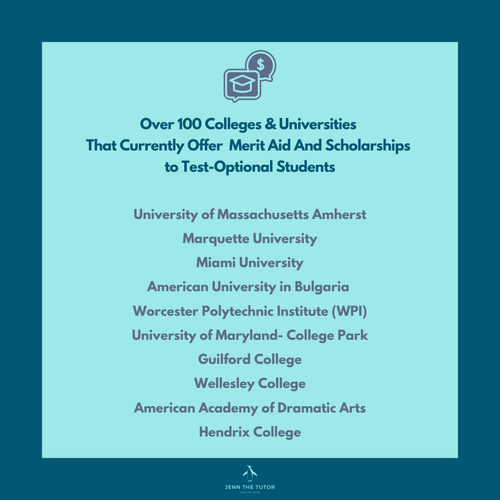 Statement on Test-Optional — Jenn the Tutor