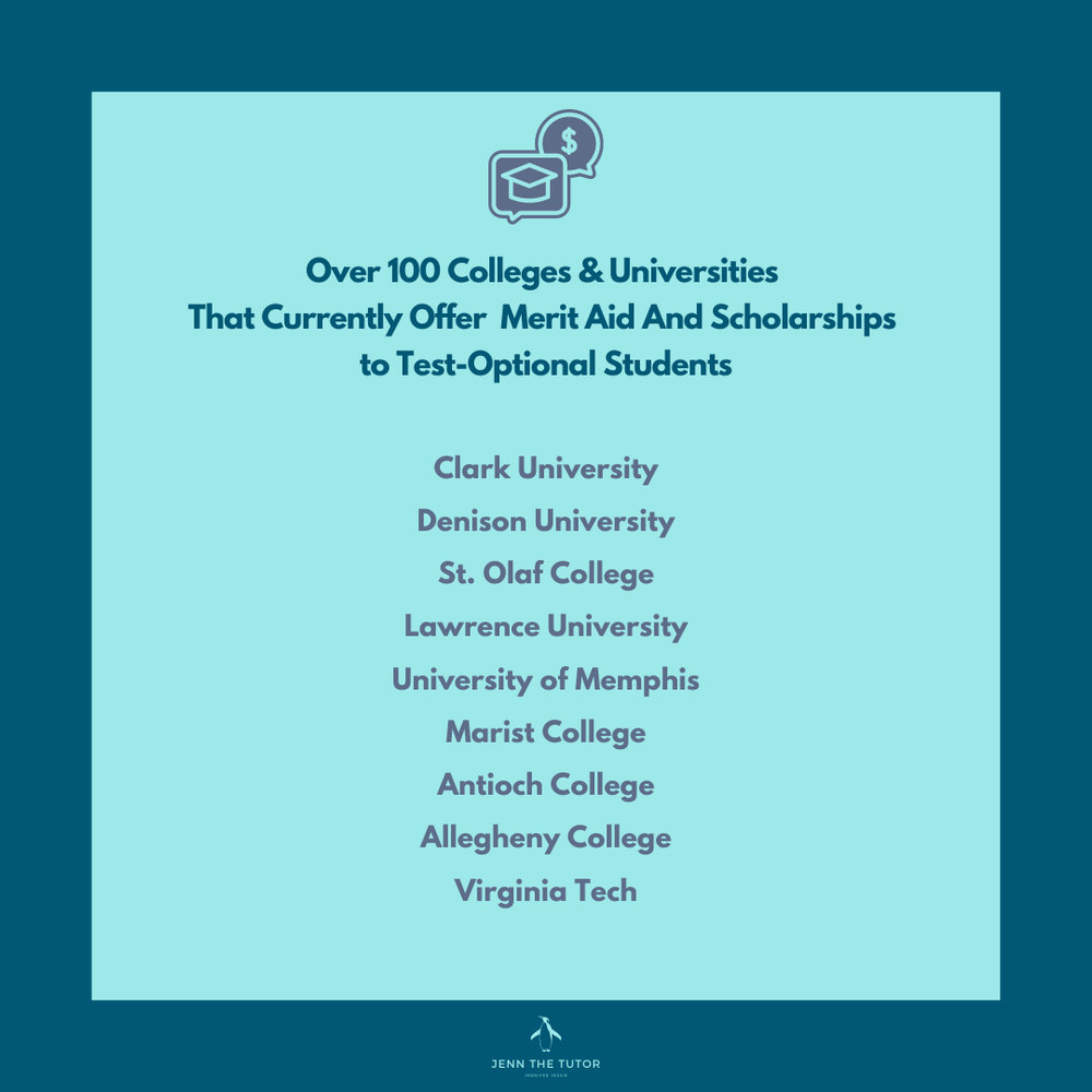 Statement on Test-Optional — Jenn the Tutor