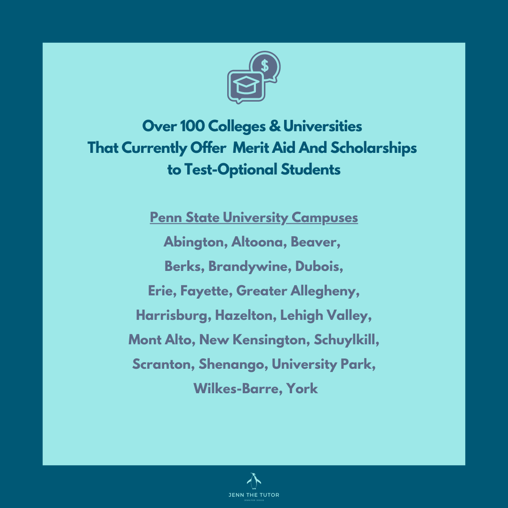Statement on Test-Optional — Jenn the Tutor