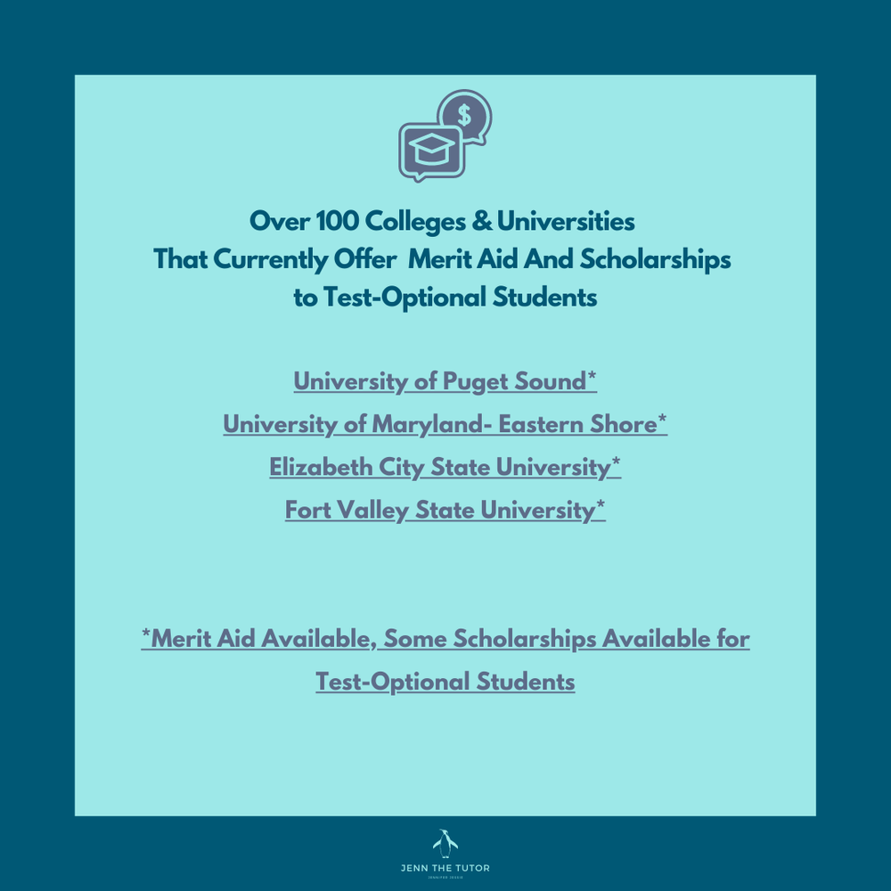 Statement on Test-Optional — Jenn the Tutor