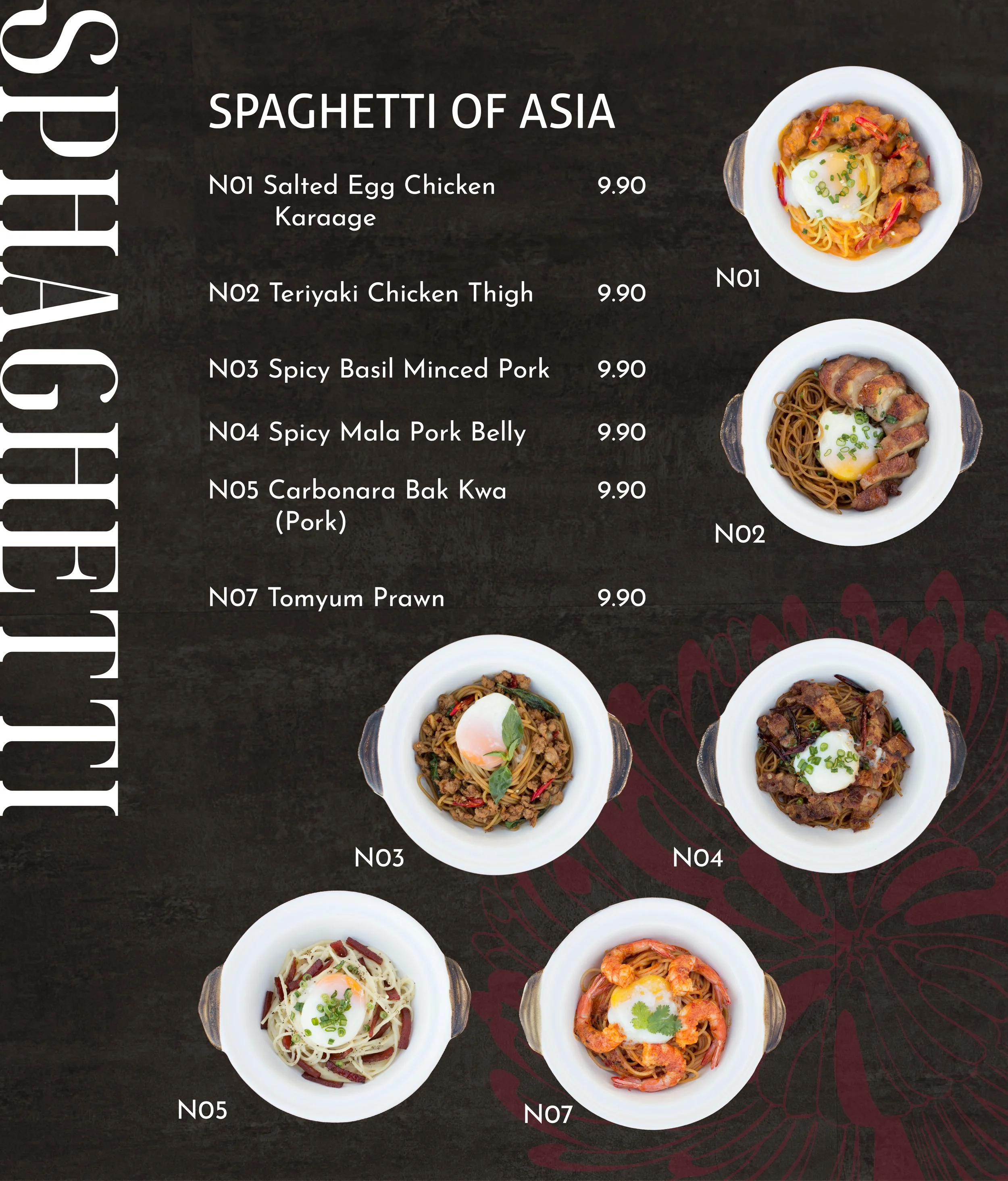 Kamikaze Asian Tapas Bar (MENU) — IMPERIUM GROUP