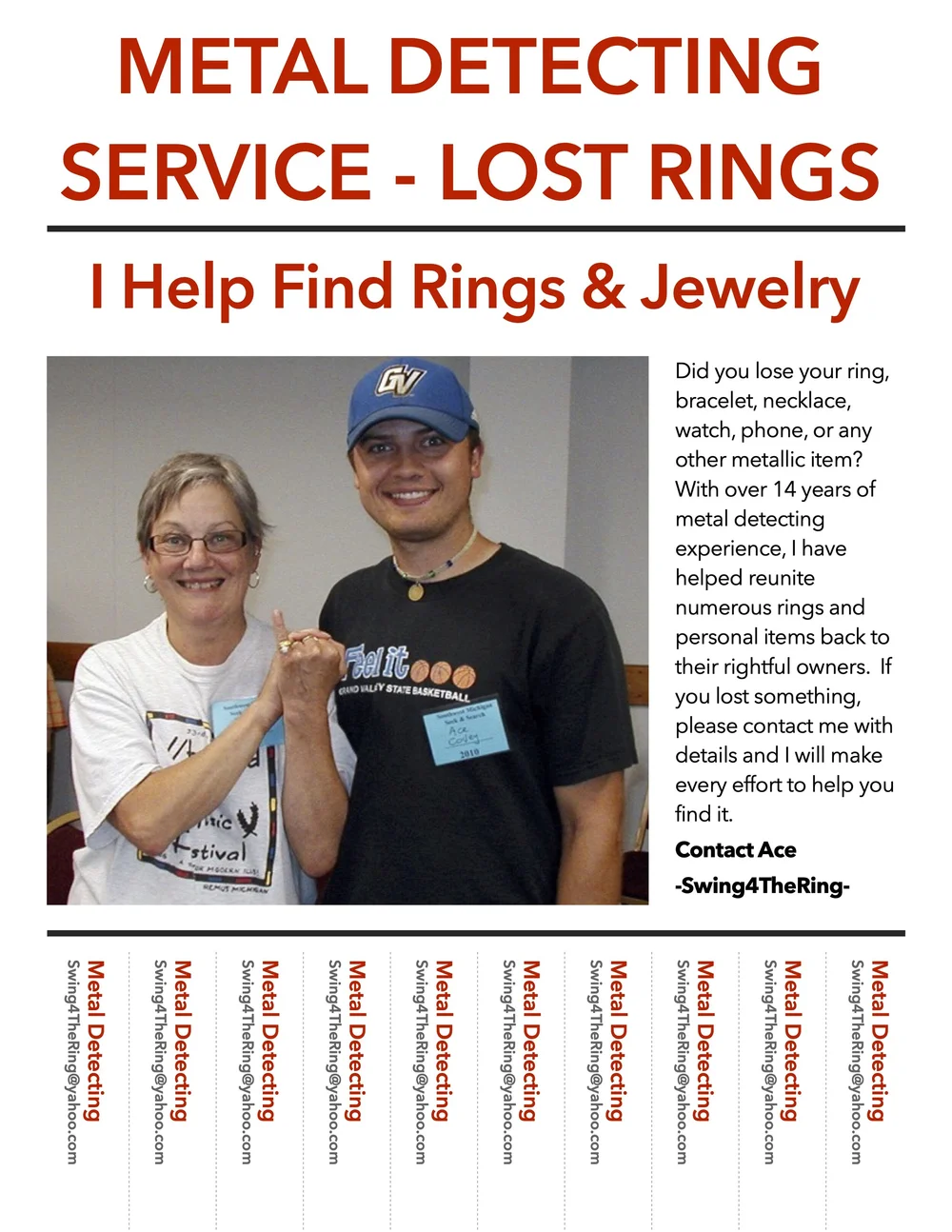 Returning Lost Rings — Metal Detecting Life