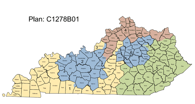 2022 KY Adopted District Maps — League of Women Voters of Kentucky